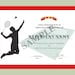 Badminton Player Award Certificate Editable Template, Printable Sports ...
