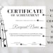 Editable Music Award Certificate Template (PDF) - Etsy