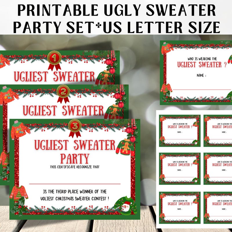 Ugly Sweater - Etsy