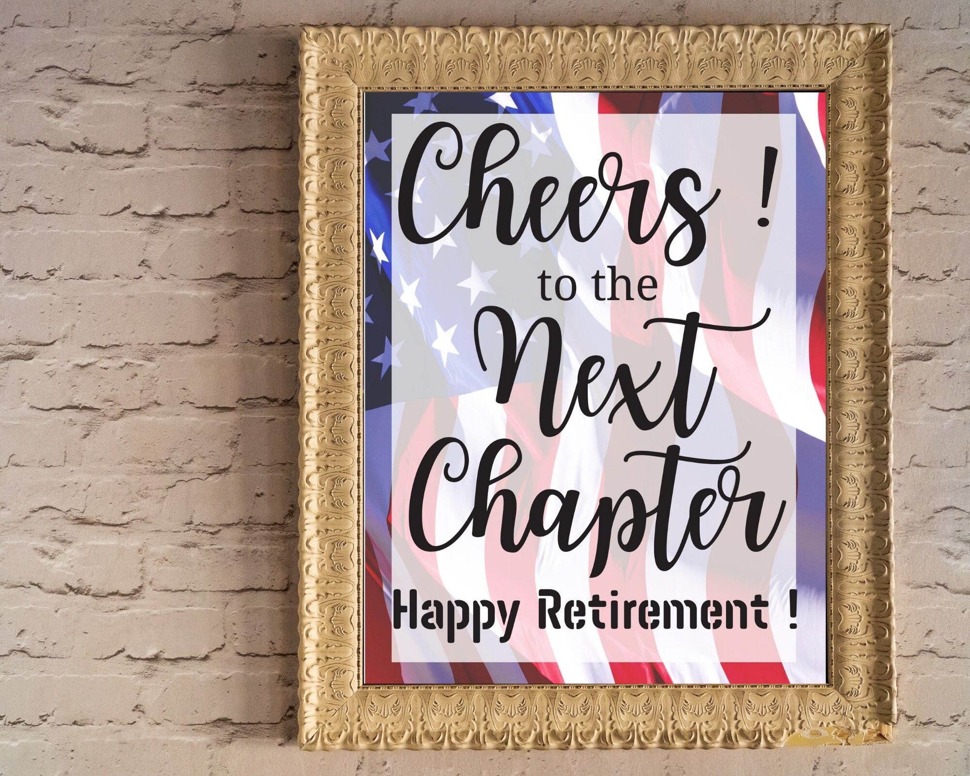 Patriotic Retiring Celebration Printable Signs Bundle, Military ...