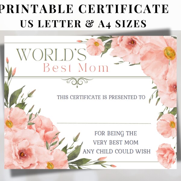 Summer Camp Award Certificate Editable Template, End of Summer Camp ...