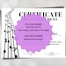 Music Achievement Editable Award Certificate Template, Personalized ...