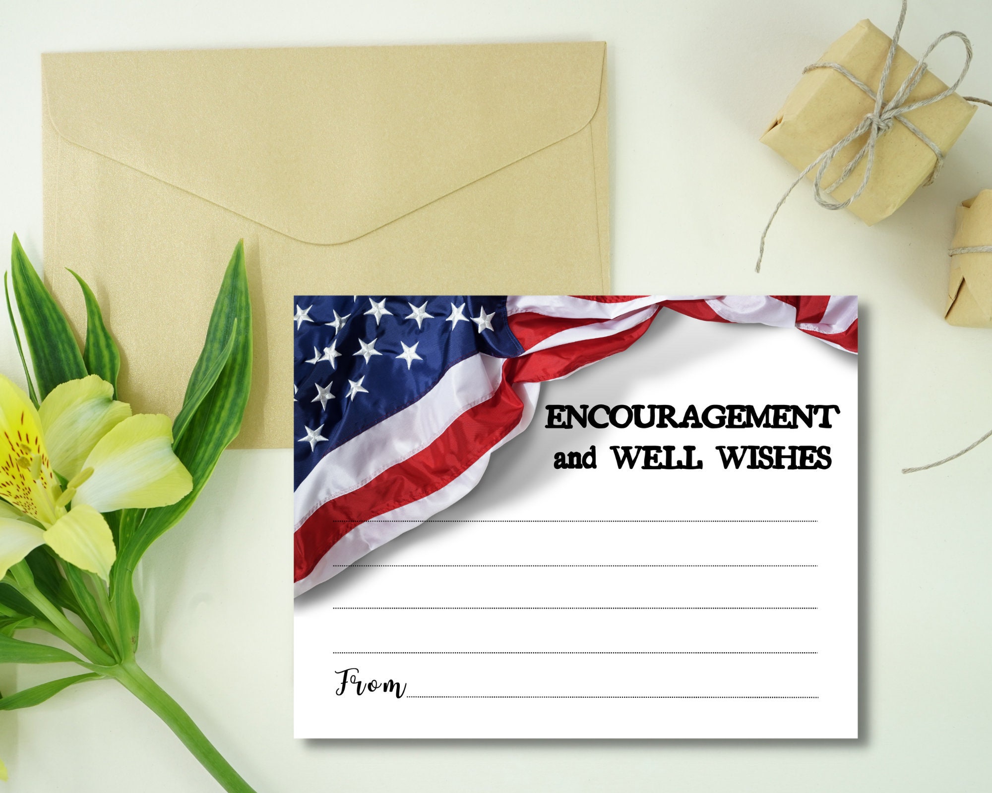 Printable Military Party Sign Bundle, USA Flag Military Decor Pack ...