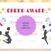 Customizable Cheerleader Award Certificate, Cheer Squad Award ...