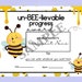 Unbeelievable Progress Award Certificate Editable Template, Celebrate ...
