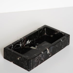 Small Natural Marble Tray, Bathroom Decor, Tray for Bathroom/kitchen ...