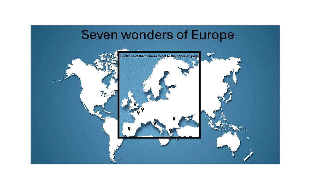 Seven Wonders of Europe | 2025 - Etsy