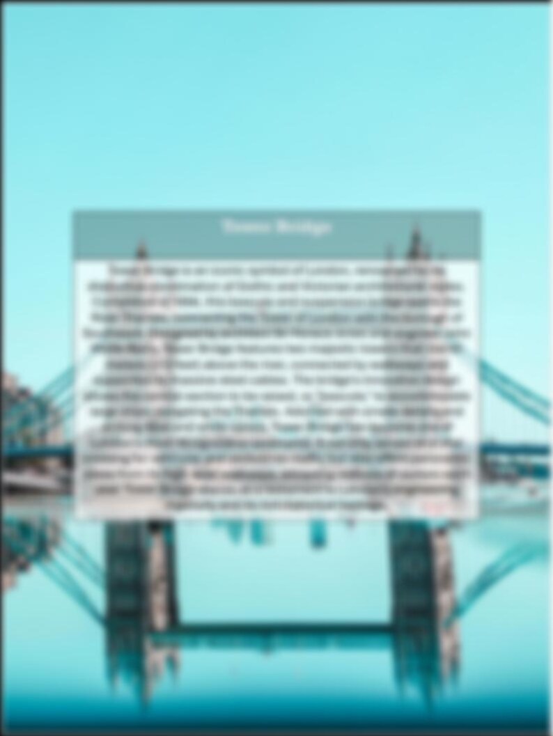 World's Most Bridges Ebook: Architecture & Travel (digital Download) - Etsy