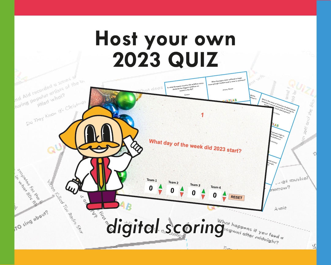 2023 Interactive Quiz Host Your Own Quiz Year in Review Questions Pop ...