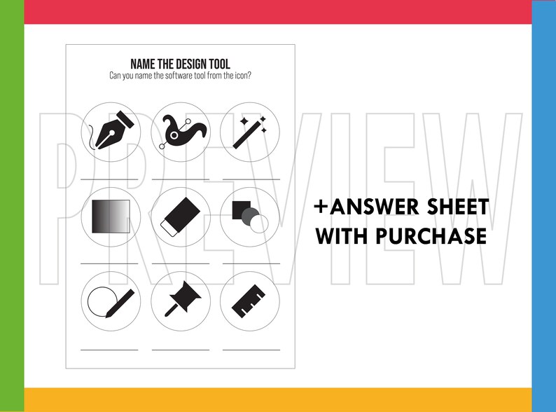 Design Tool Picture Game | Name the Software Tool | Family Quiz ...
