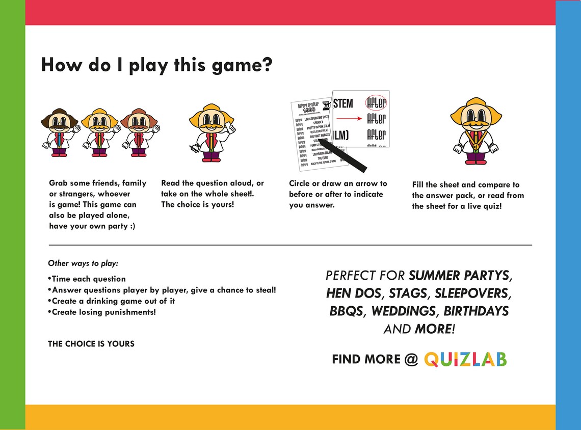 1994 Quiz Game | Before or After Fun | Family Quiz | Trivia Game ...