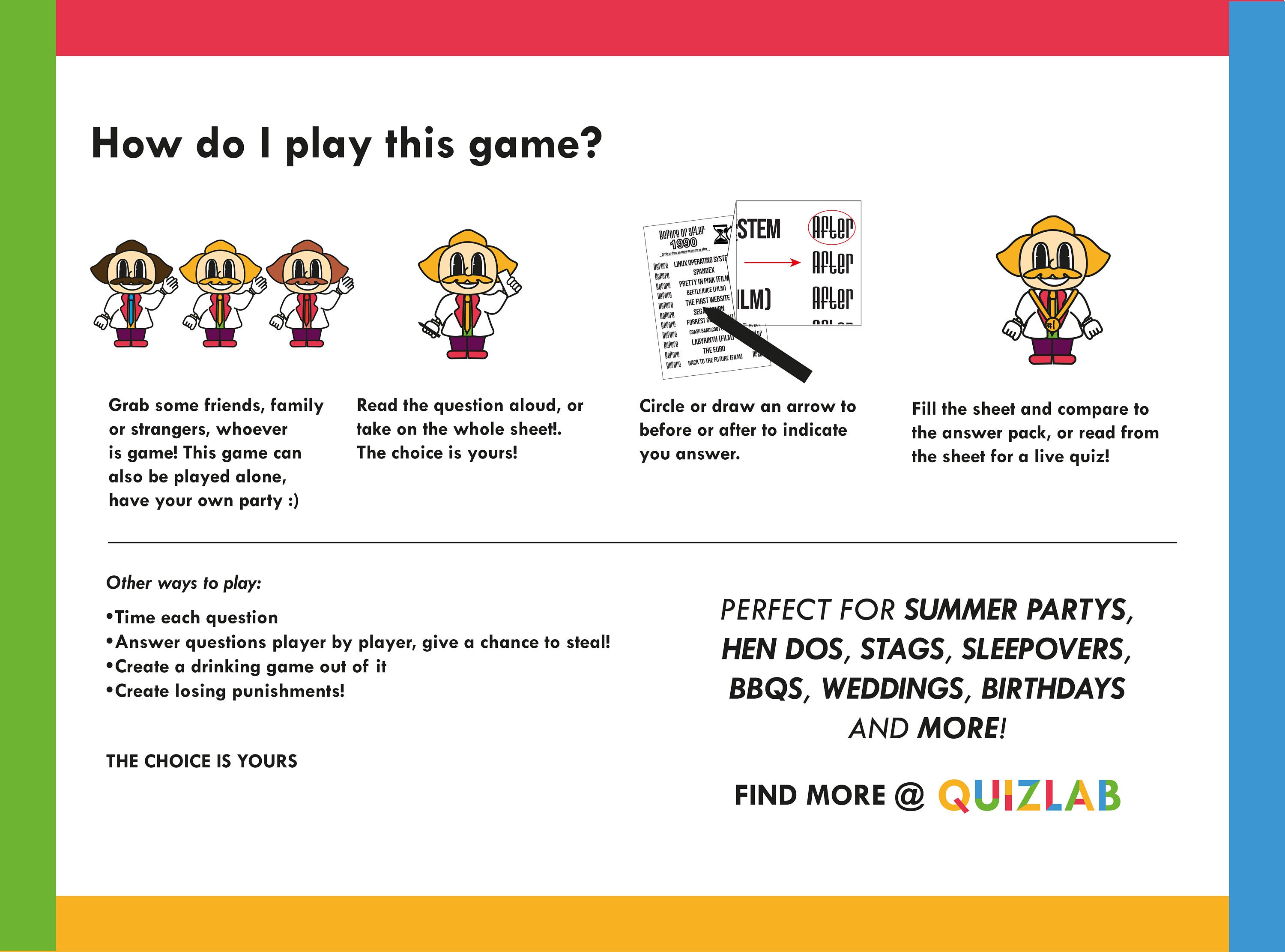 1994 Quiz Game | Before or After Fun | Family Quiz | Trivia Game ...