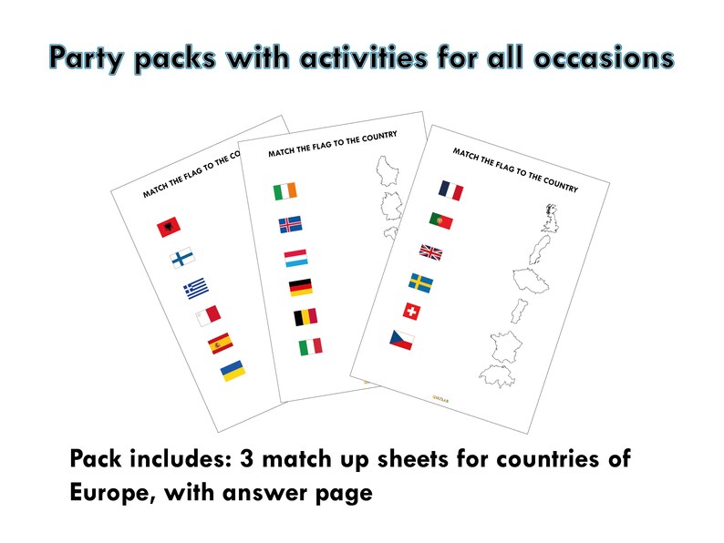 Match the Flag Game | European Country Quiz | Map and Flag Quiz Game ...