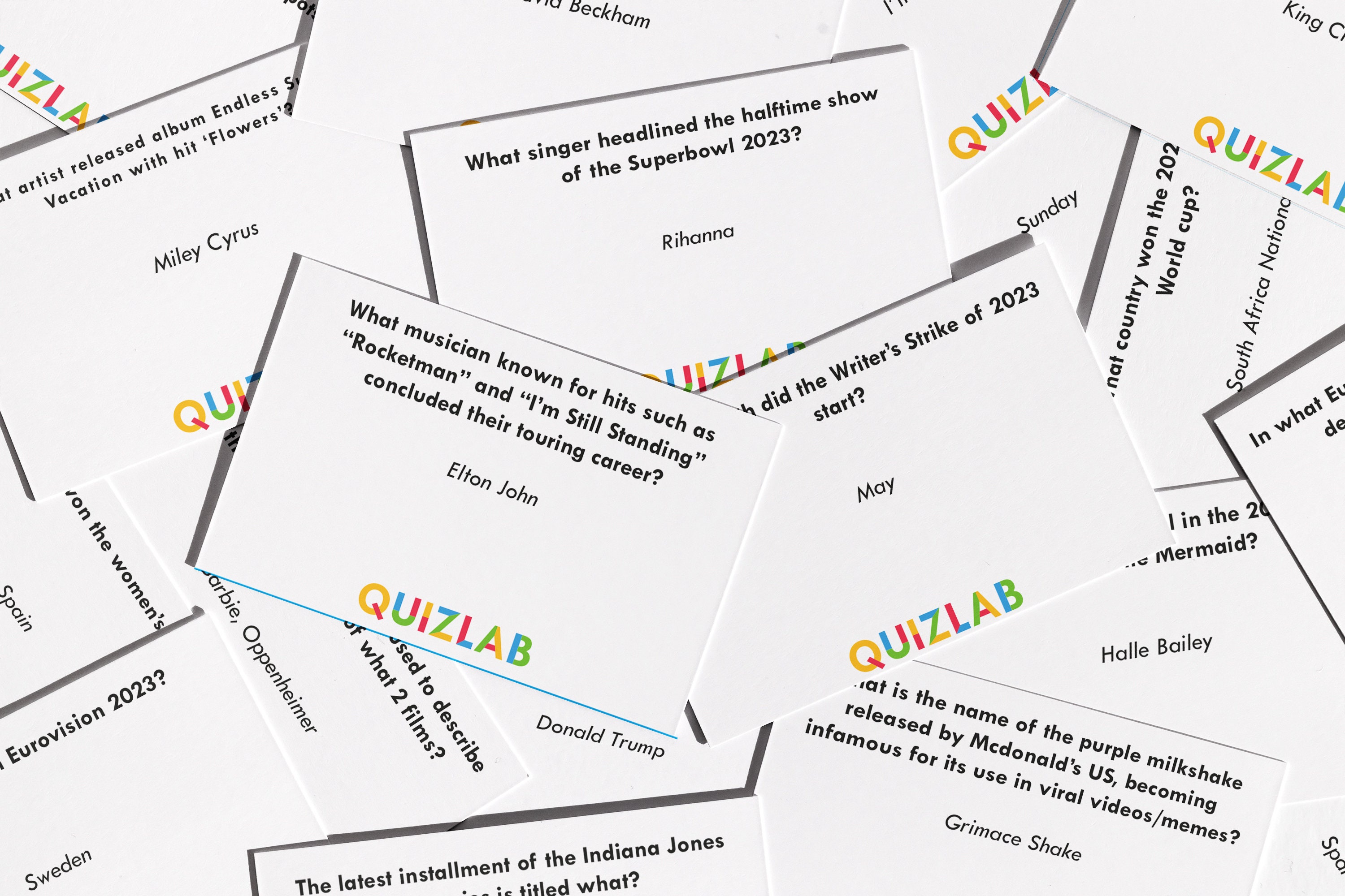 2023 Year Quiz | Year in Review Questions | Pop Culture Quiz | Cut and ...