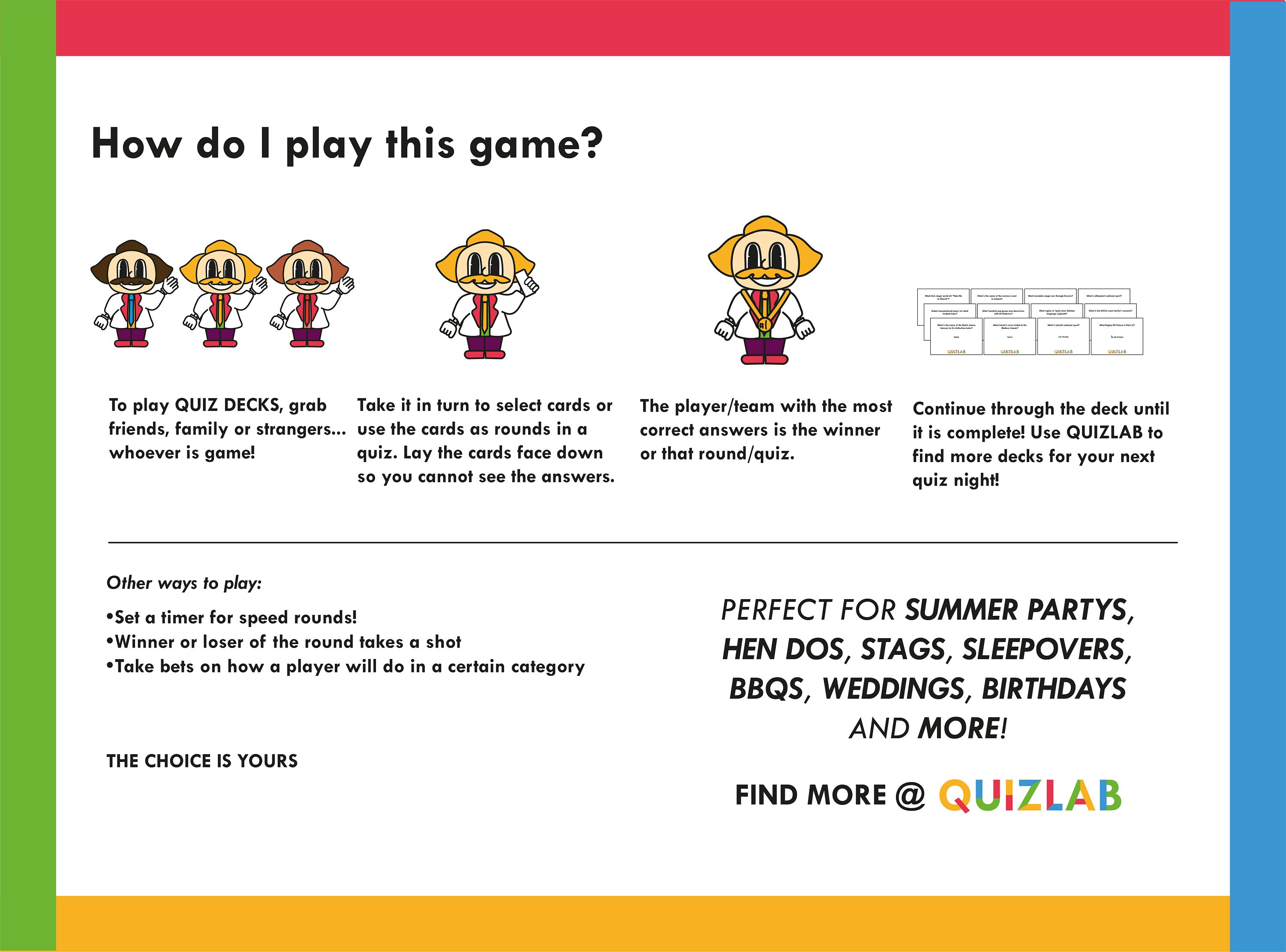 80s Trivia Quiz | Pop Culture, Family Game (printable Cards) - Etsy