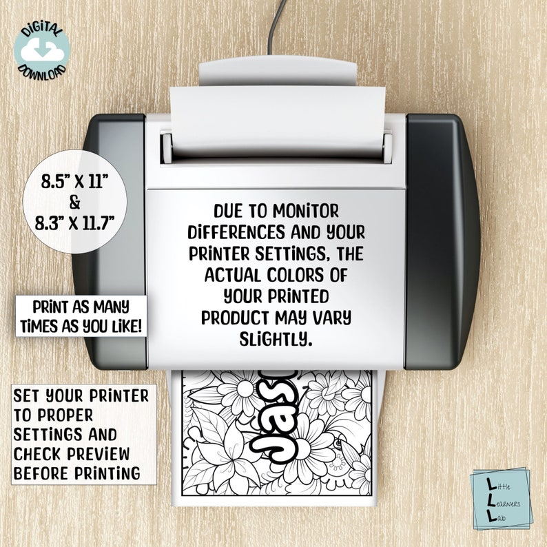 Printable Custom Name Coloring Page for Kids, Custom Name Coloring Page ...