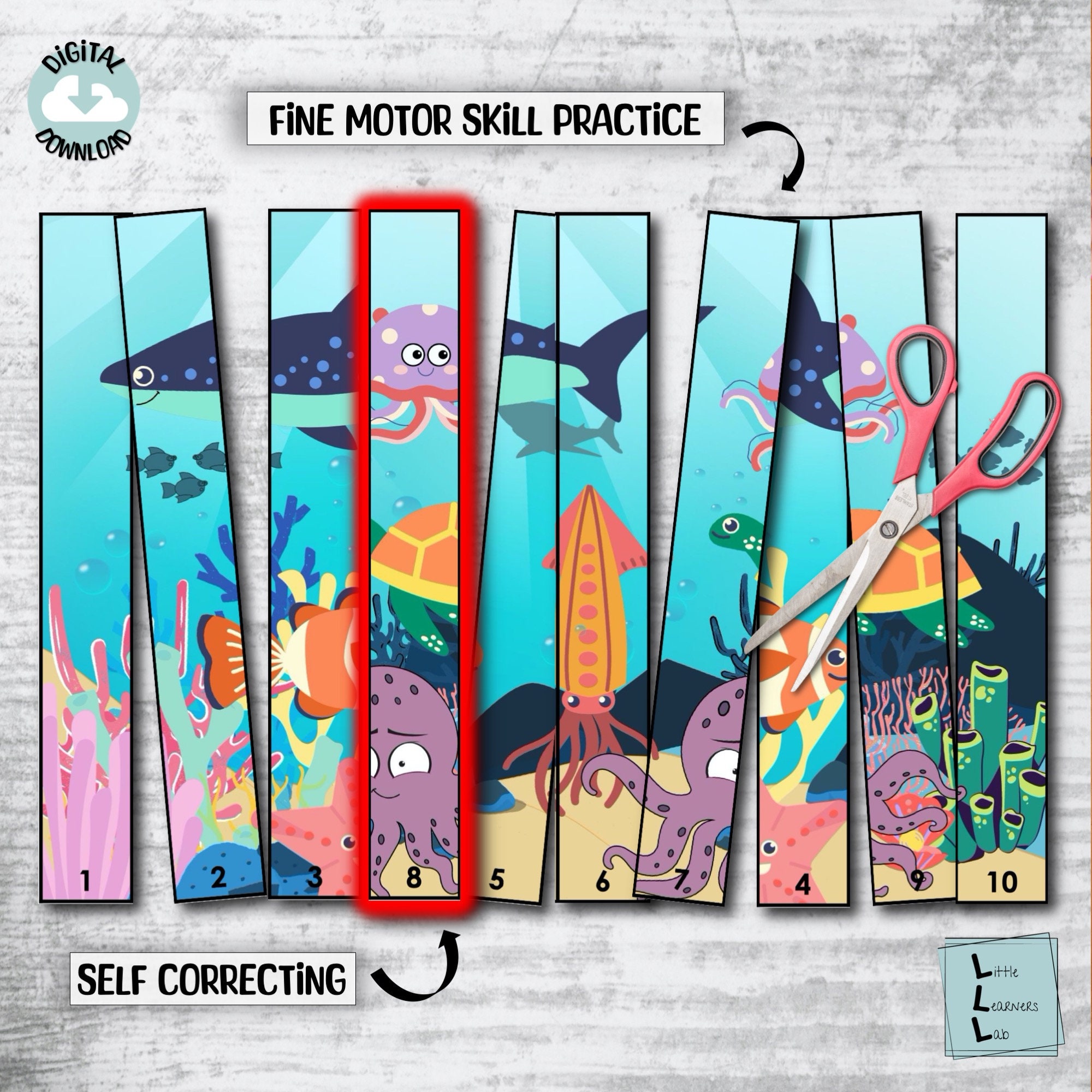 Skip Counting Puzzle, Montessori Math Printable, Kindergarten 1st Grade ...