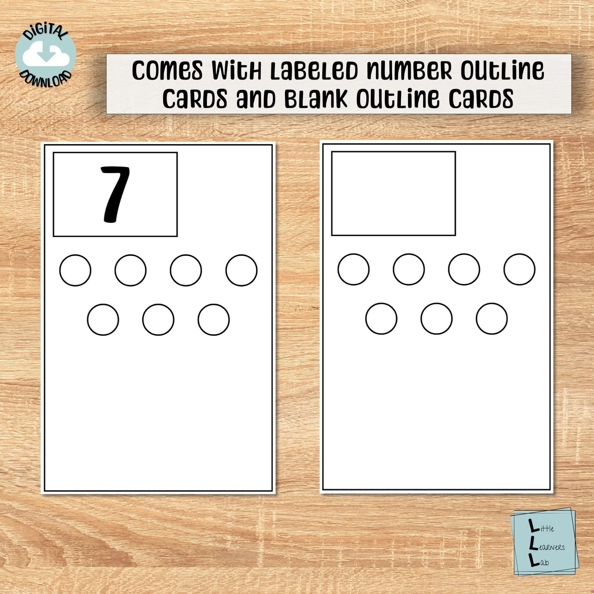 Ladybug Numbers and Counters, Number Match Practice 1-20, Numbers ...