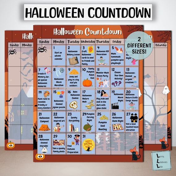 Spooky Halloween Countdown