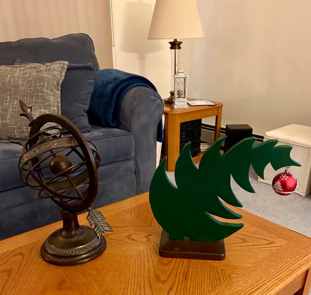 Charlie Brown/linus Christmas Tree - Wooden Table Top Tree - Cute ...