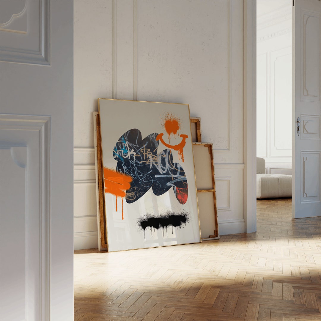 Graffity Poster Street Art Wall Art Modern Art Graffiti - Etsy