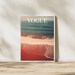 Vogue Wall Art, Trendy Poster, Beach Ocean Wall Art for Home Decoration ...