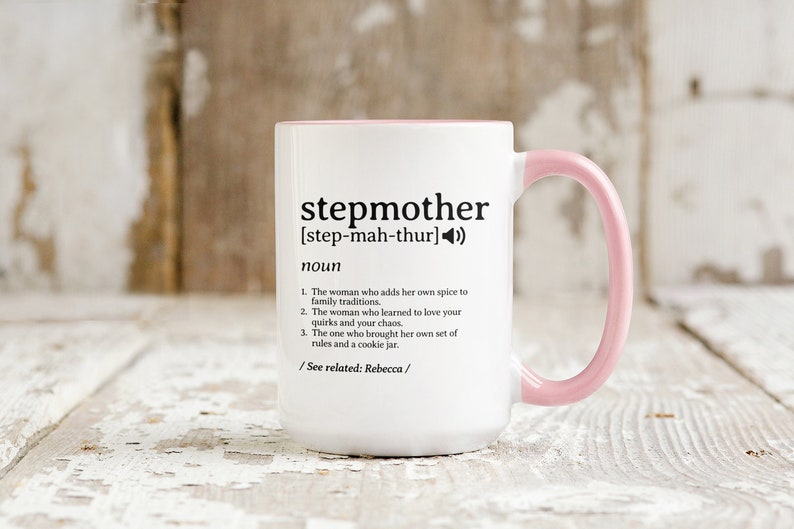 Personalized Stepmother Definition Mug Funny Personalized T T