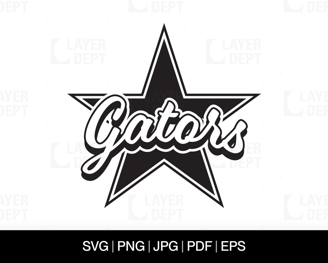 Gator Svg Gator Shirt Svg Gator Football School Mascot Gator Svg School ...