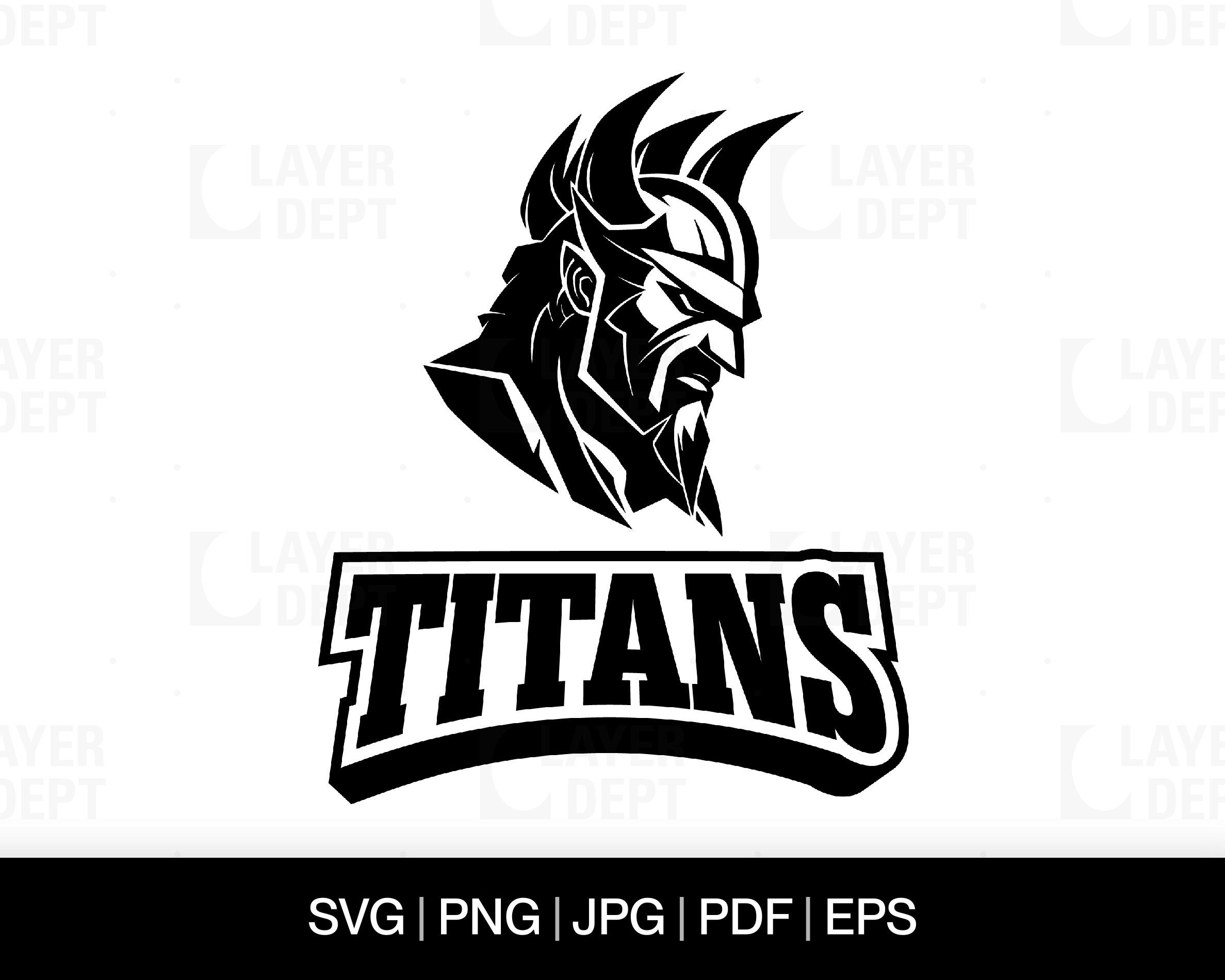 Titan Svg Titan Shirt Svg Titan Football School Mascot Titan Svg School ...