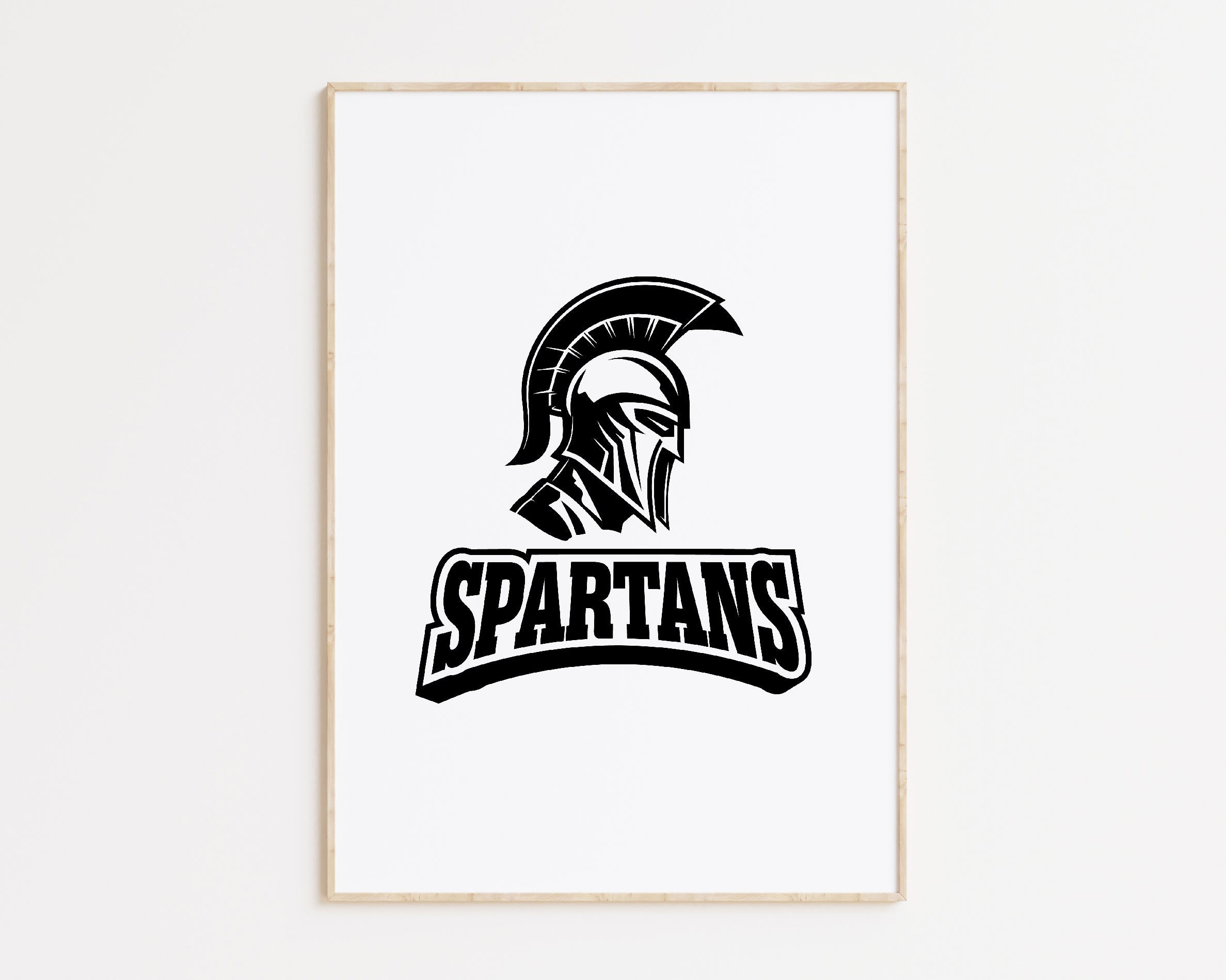 Spartan Svg Spartan Shirt Svg Spartan Football School Mascot Spartan ...