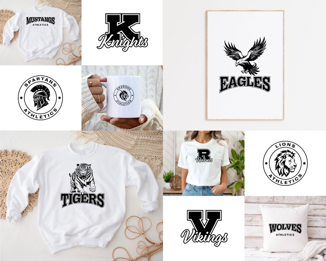 200+ Mascot SVG Bundle Mascot Head SVG Mascot Shirts Mascot Football ...