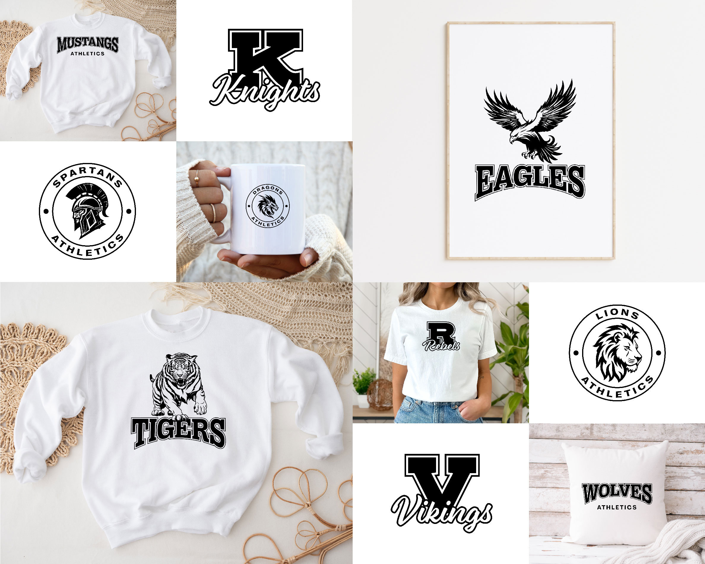 200+ Mascot SVG Bundle Mascot Head SVG Mascot Shirts Mascot Football ...