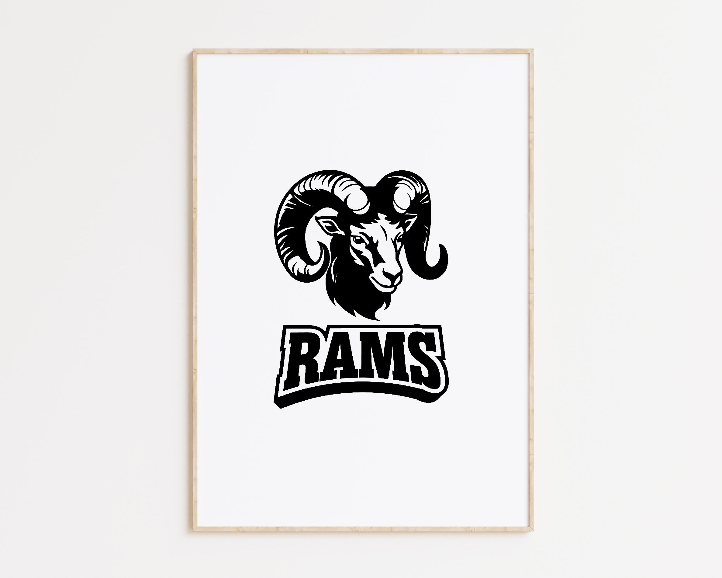 Ram Svg Ram Shirt Svg Ram Football School Mascot Ram Svg School Spirit ...