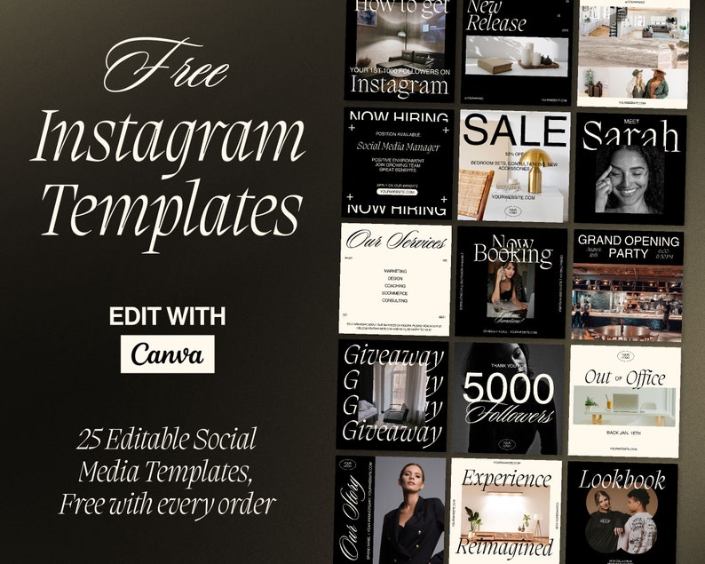 Editable Photography Logo Design, DIY Modern Canva Logo, Custom Logo ...