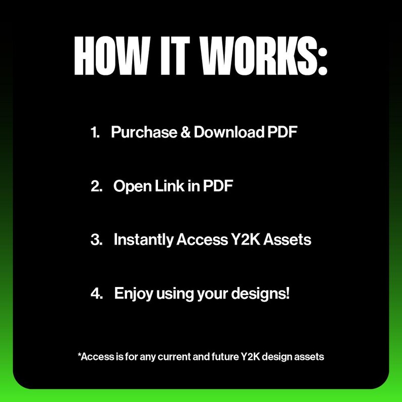 Y2K Icon Bundle Y2K Elements Retro Futuristic Y2K Icon Streetwear ...