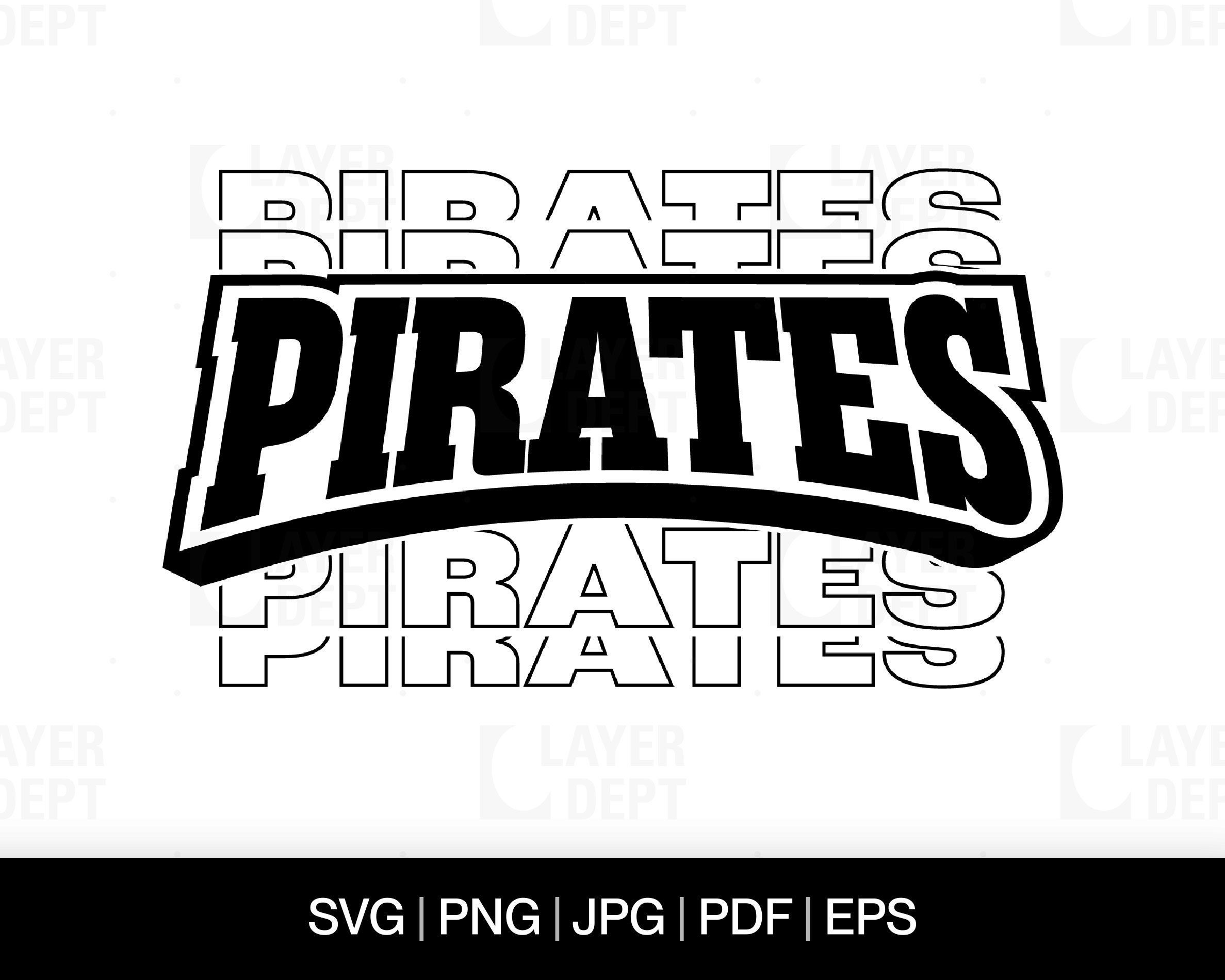 Pirate Svg Pirate Shirt Svg Pirate Football School Mascot Pirate Svg ...