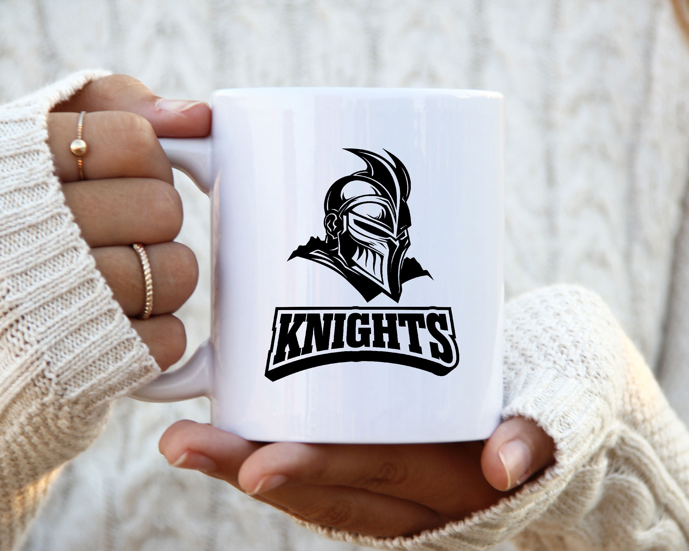 Knight Mascot SVG: School Spirit Design (digital Files) - Etsy