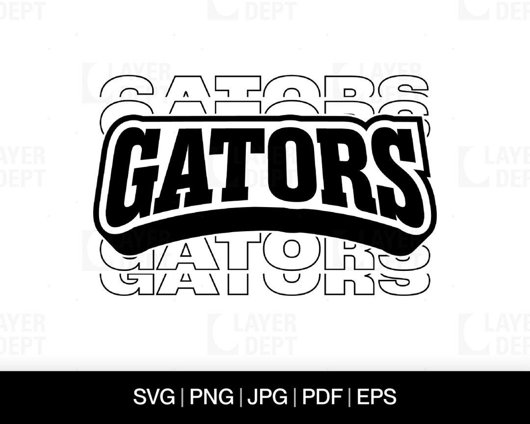 Gator Svg Gator Shirt Svg Gator Football School Mascot Gator Svg School ...