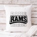 Ram Svg Ram Shirt Svg Ram Football School Mascot Ram Svg School Spirit ...