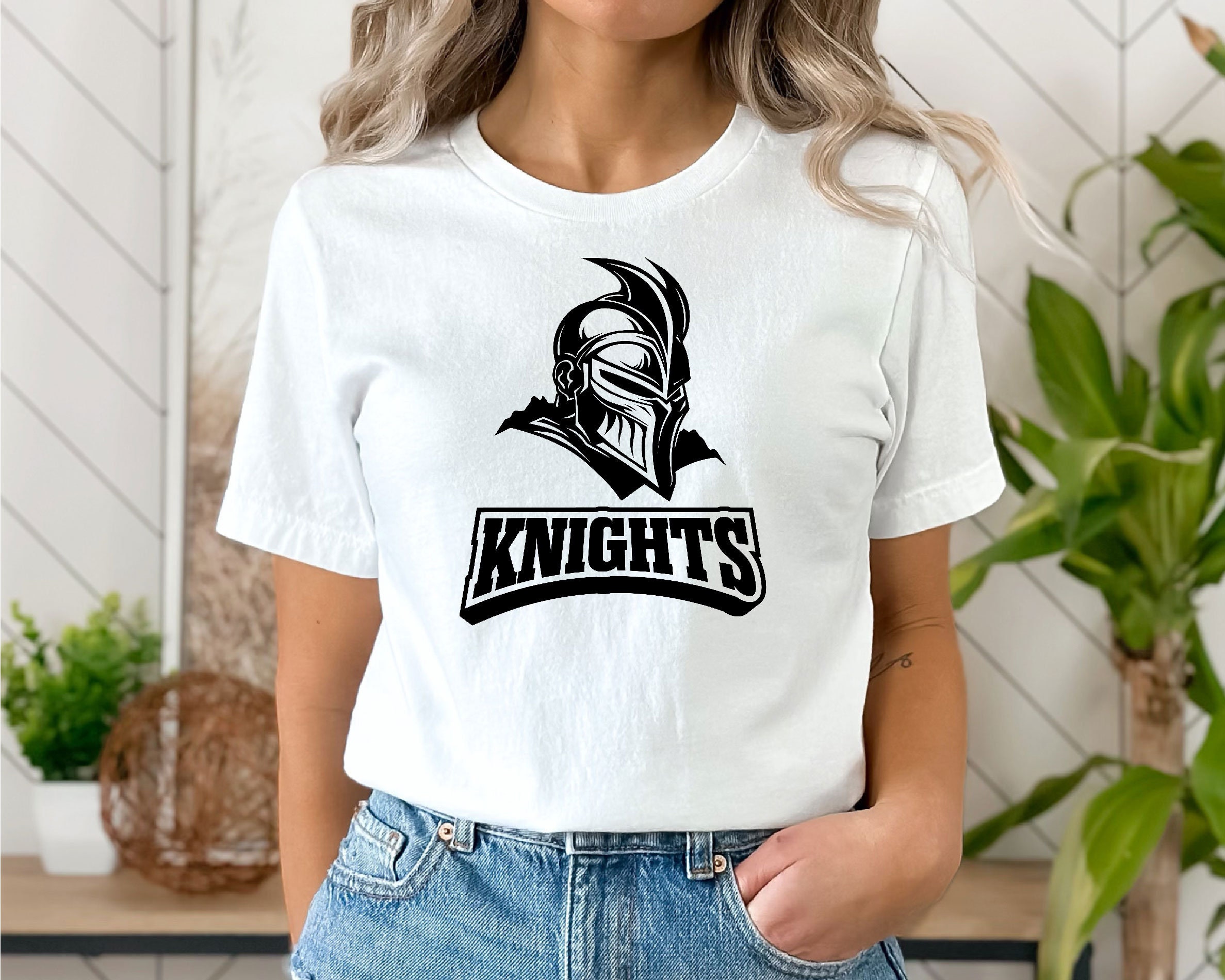 Knight Mascot SVG: School Spirit Design (digital Files) - Etsy
