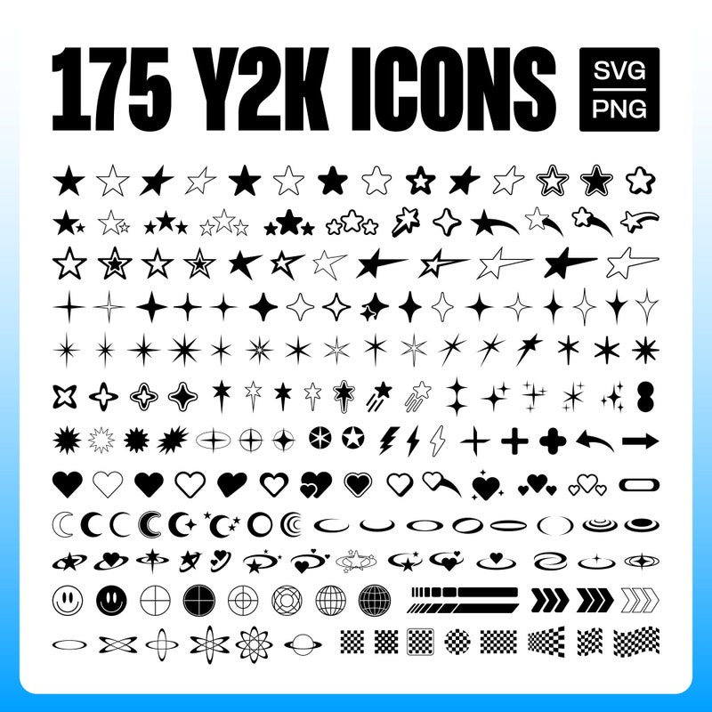 Y2k Grunge Vector - Etsy