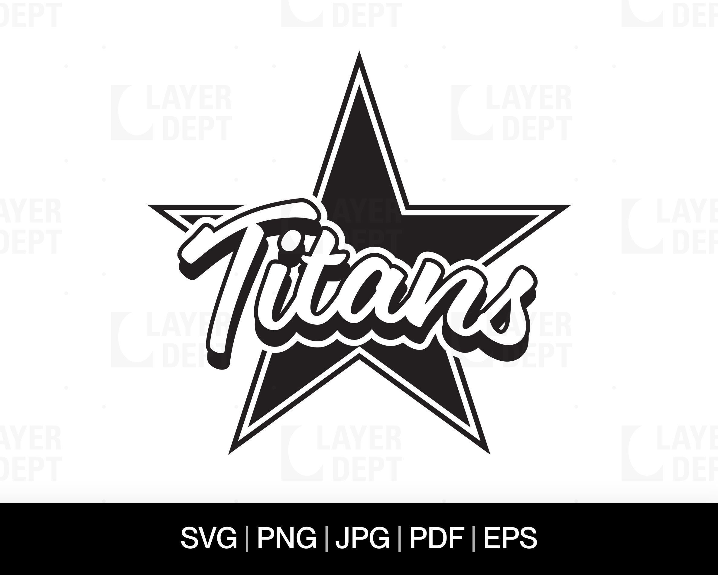 Titan Svg Titan Shirt Svg Titan Football School Mascot Titan Svg School ...