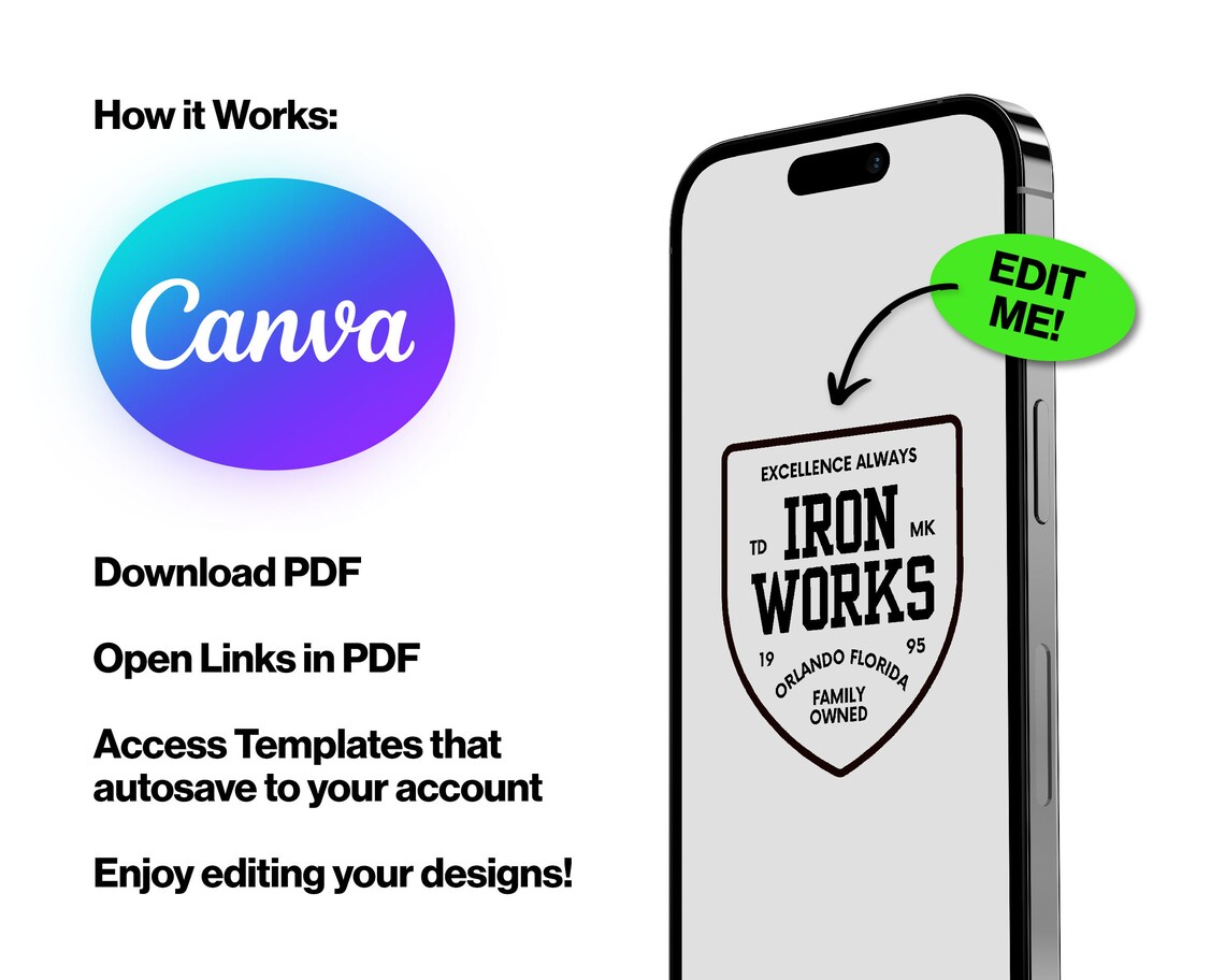 Editable Photography Logo Design, DIY Modern Canva Logo, Custom Logo ...