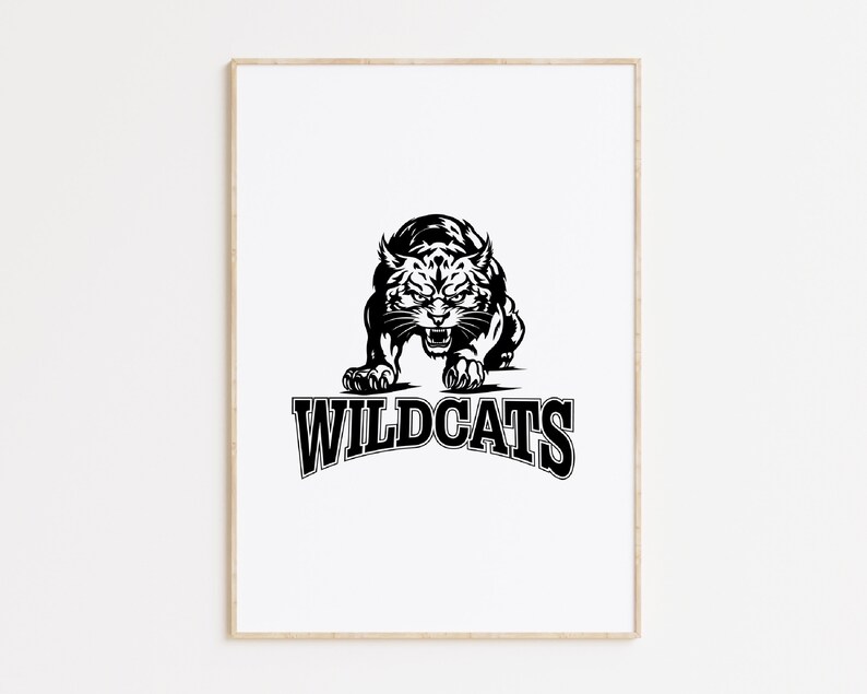 Wildcat Svg Wildcat Shirt Svg Wildcat Football School Mascot Wildcat ...
