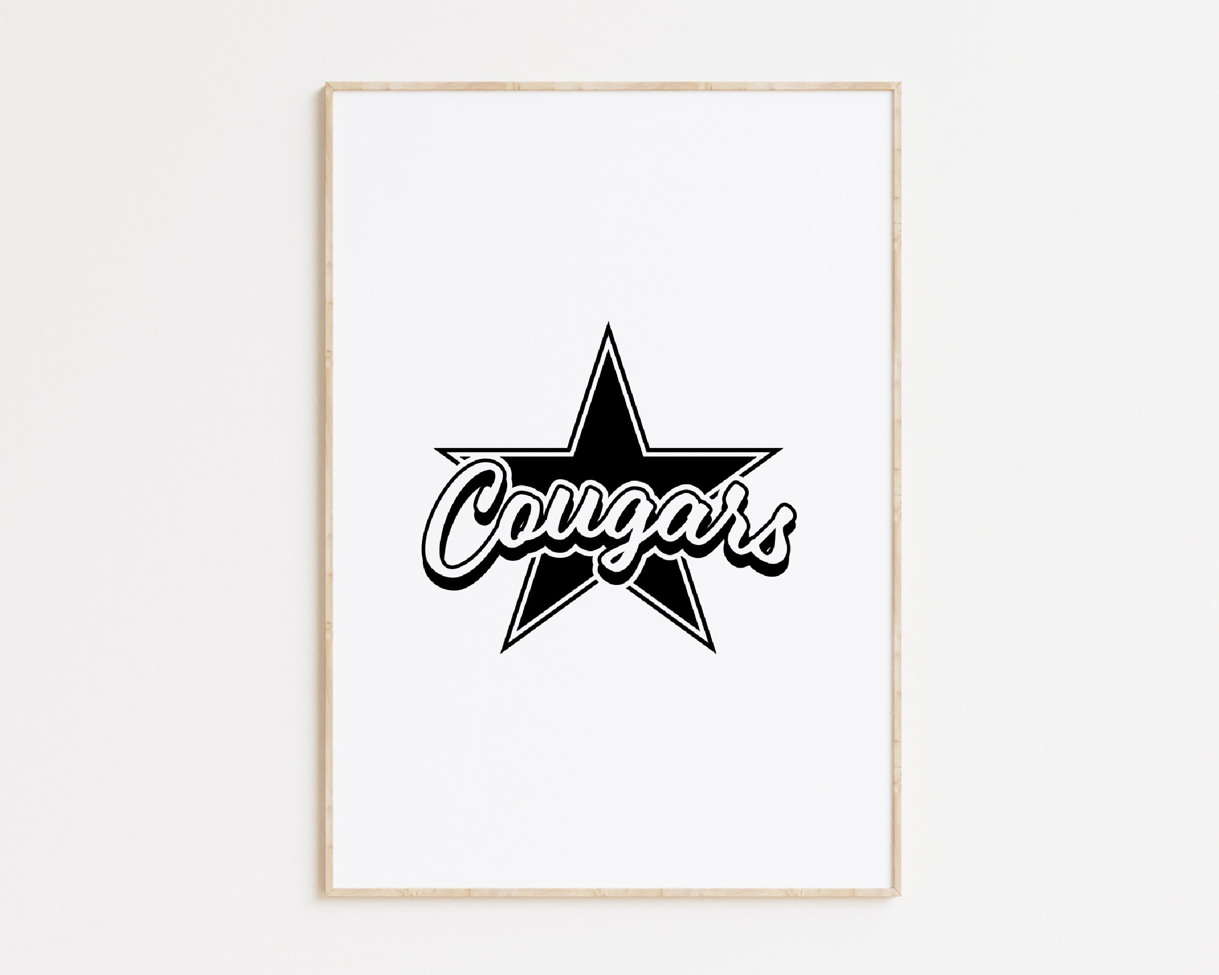 Cougar Svg Cougar Shirt Svg Cougar Football School Mascot Cougar Svg ...