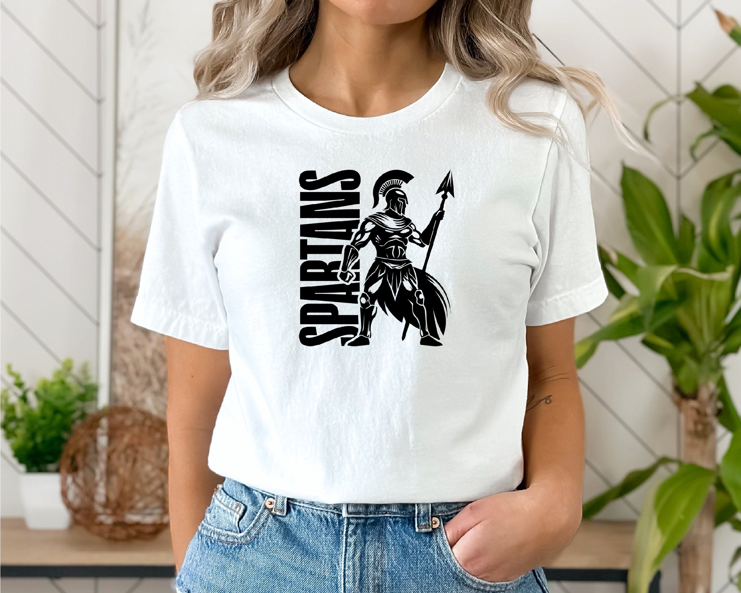 Spartan Svg Spartan Shirt Svg Spartan Football School Mascot Spartan ...