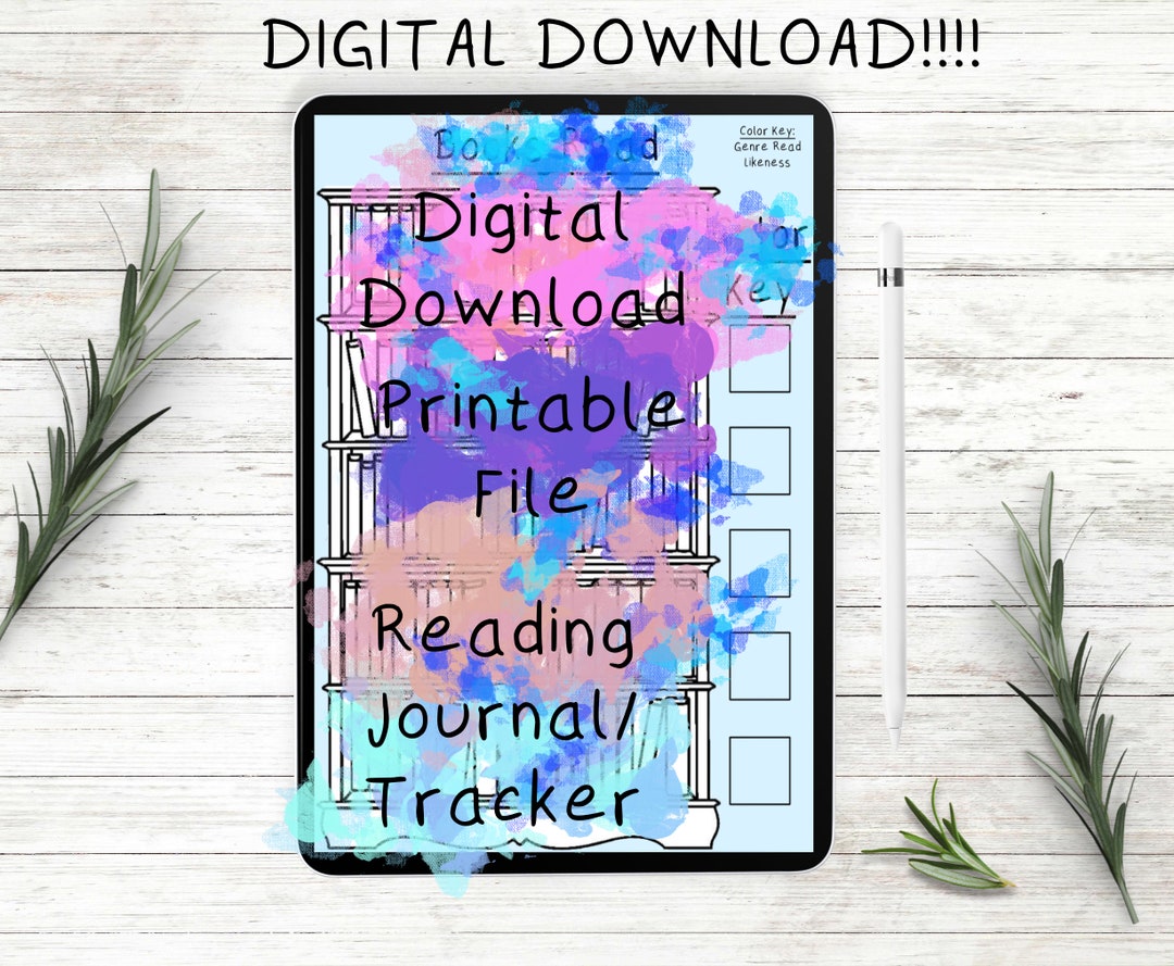 Digital Planner and Book Journal Bundledigital, Digital File, Goodnotes ...