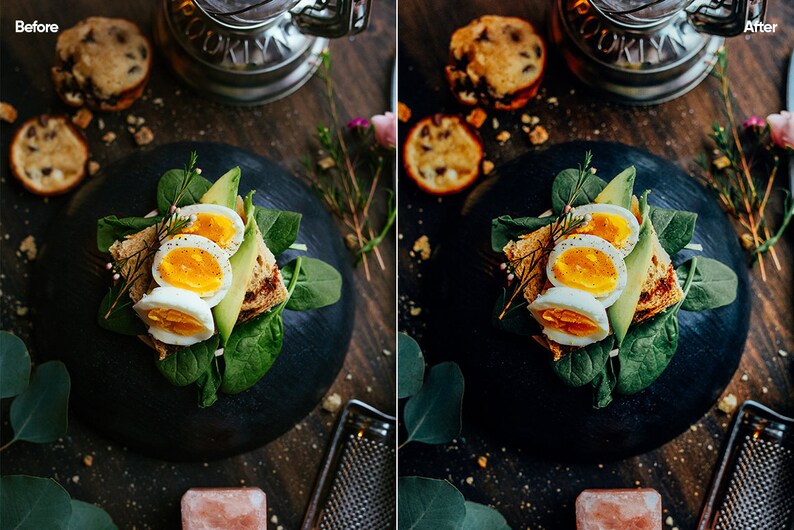 14 Food Blogger Lightroom Mobile & Desktop Presets, Food Presets, Food ...