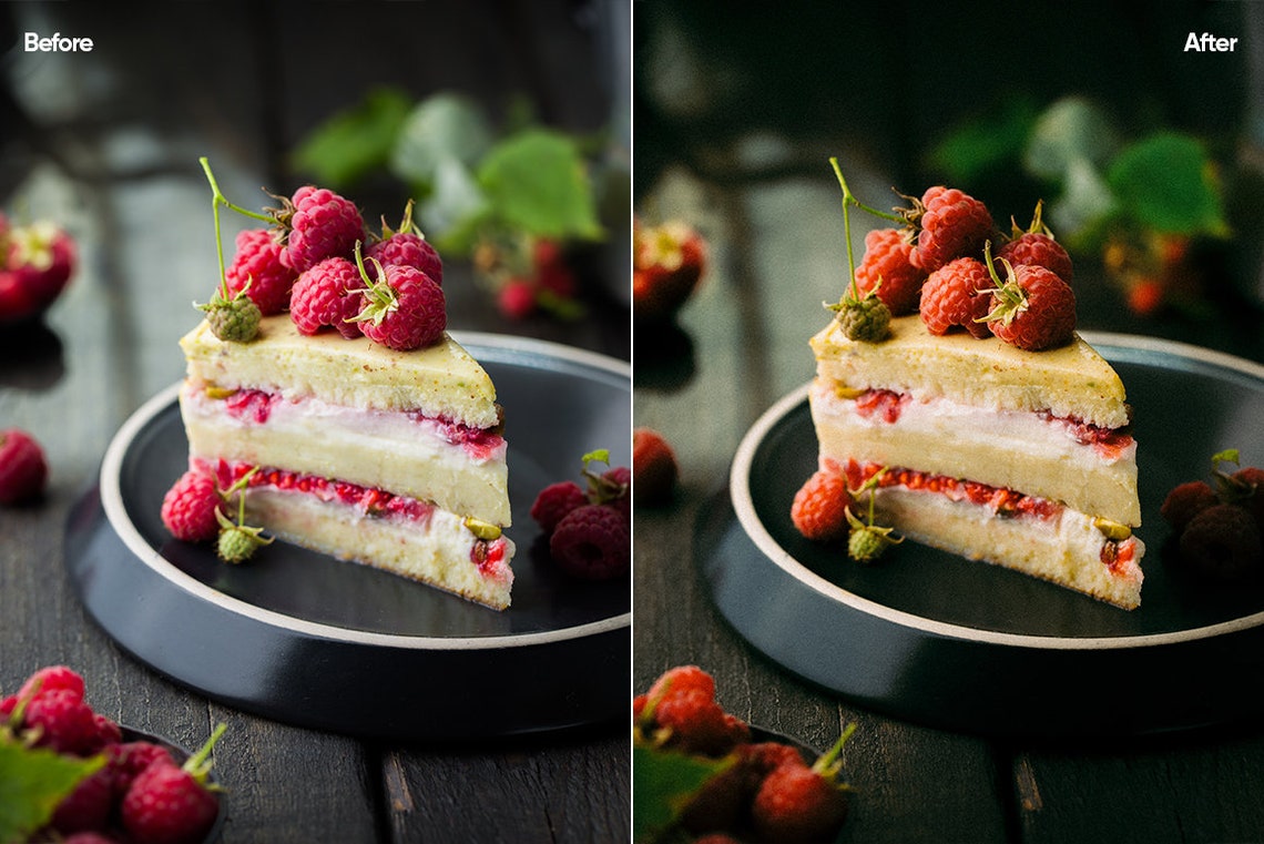 20 Organic Food Lightroom Mobile & Desktop Presets, Food Presets, Food ...