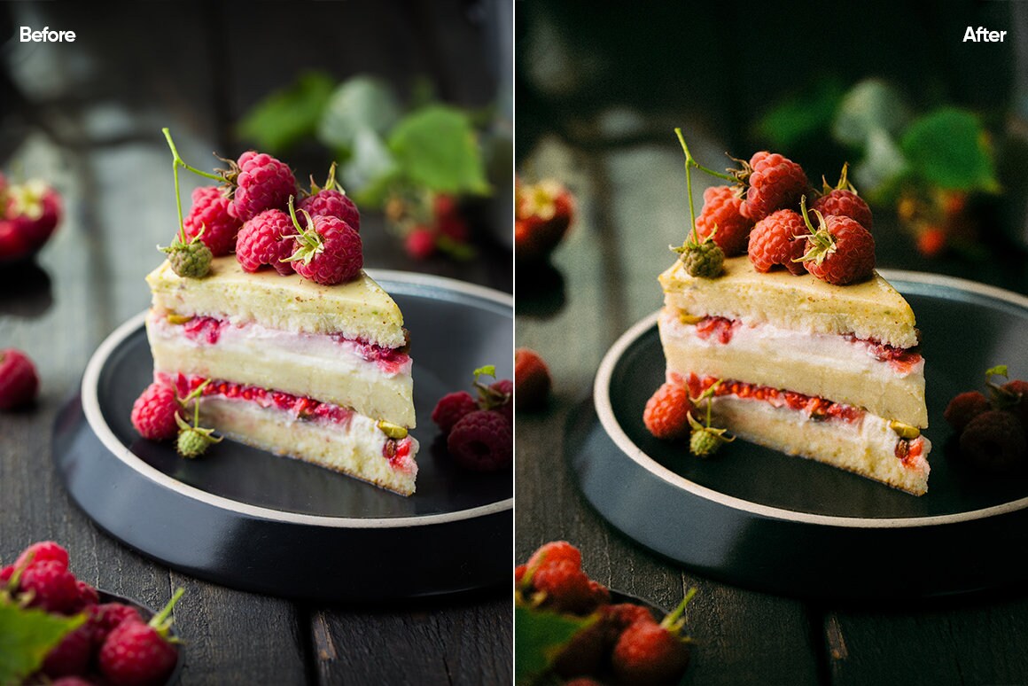 20 Organic Food Lightroom Mobile & Desktop Presets, Food Presets, Food ...